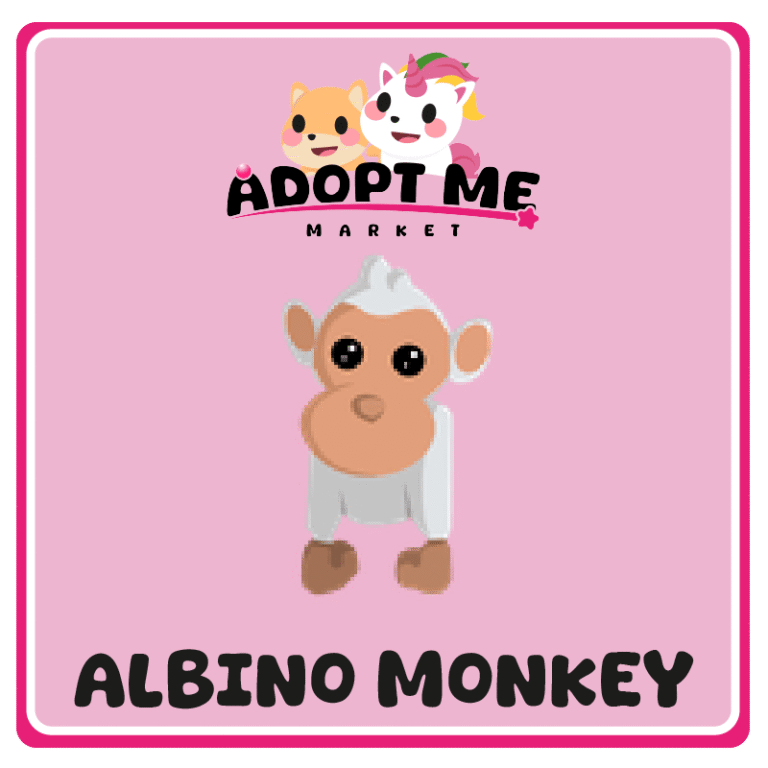 Buy Albino Monkey – Fast Delivery & Best Price | Adopt Me Market