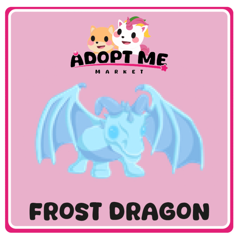 Buy Frost Dragon – Fast Delivery & Best Price | Adopt Me Market