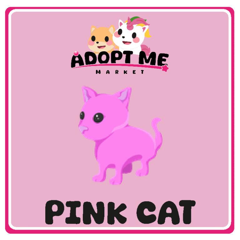 Buy Pink Cat – Fast Delivery & Best Price | Adopt Me Market